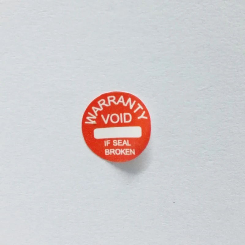 300pcs 10mm Diameter Round Universal Guaranteed VOID Sticker, Warranty ...