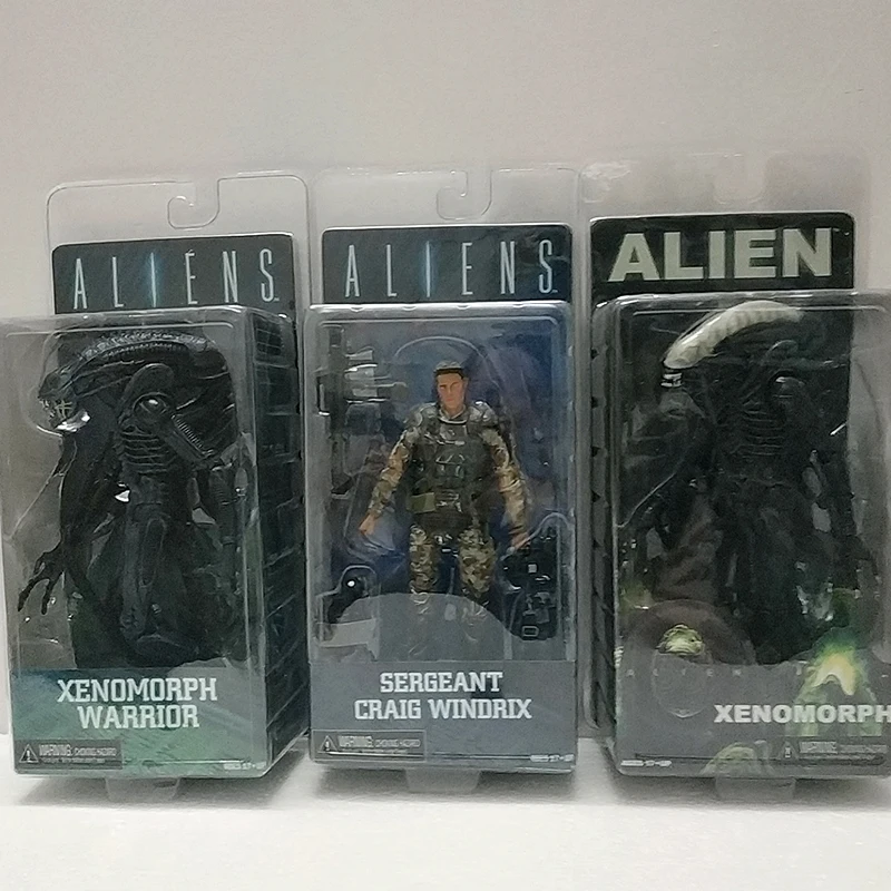 7inch-NECA-Aliens-vs-Predator-Sergeant-Craig-Windrix-Xenomorph-Warrior ...