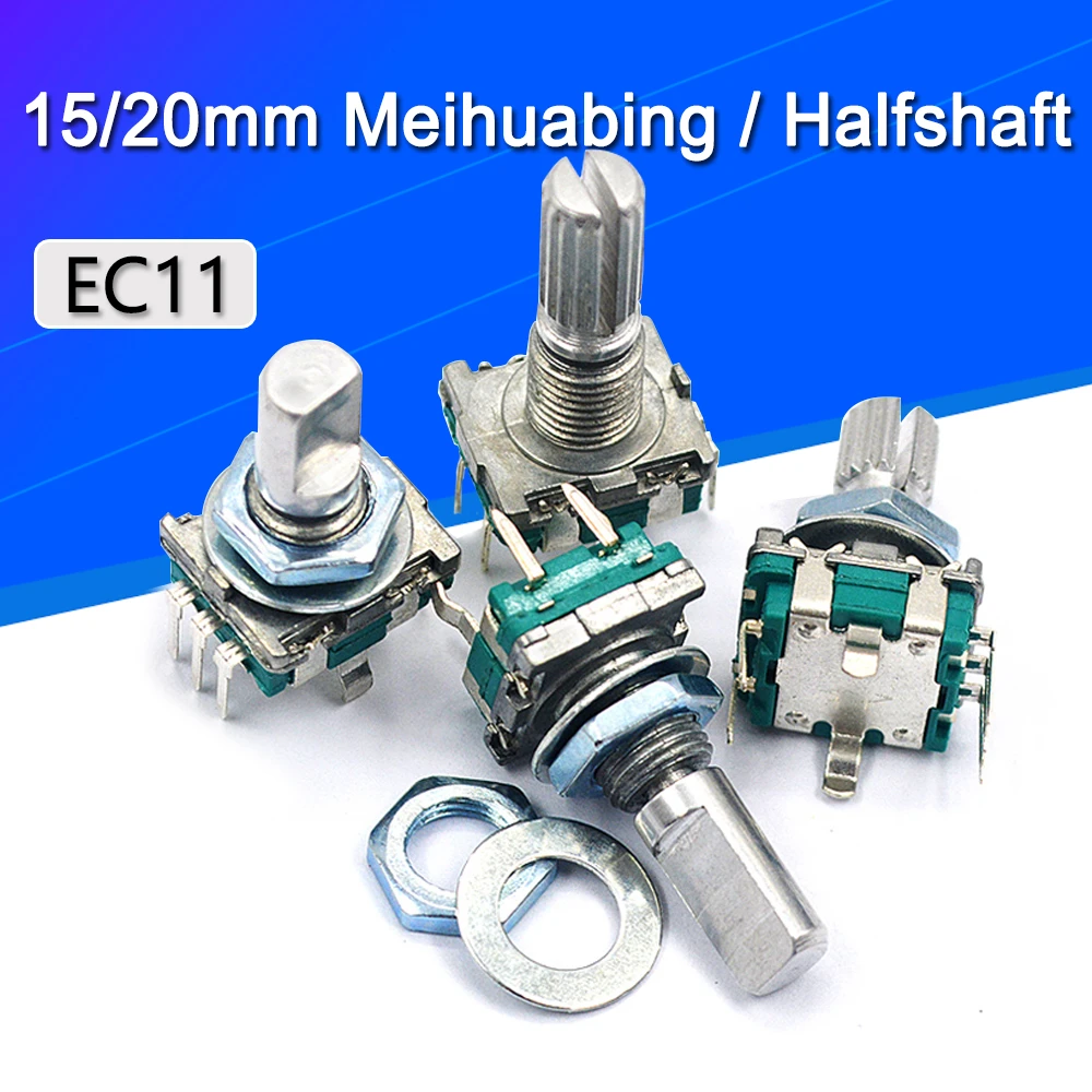 Rotary Encoder Push Button Switch Ec11 | 10pcs Rotary Encoder Switch ...