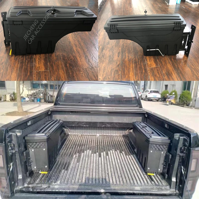 PICKUP CAR REAR TRUCK TAILGATE STORAGE TOOLING BOX BOXES FIT FOR RANGER ...