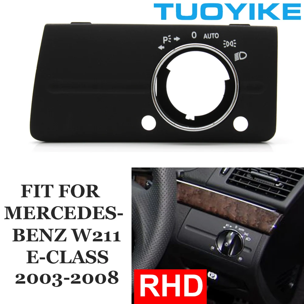 RHD-Car-Interior-Dash-Headlight-Switch-Button-Panel-Cover-Replacement ...