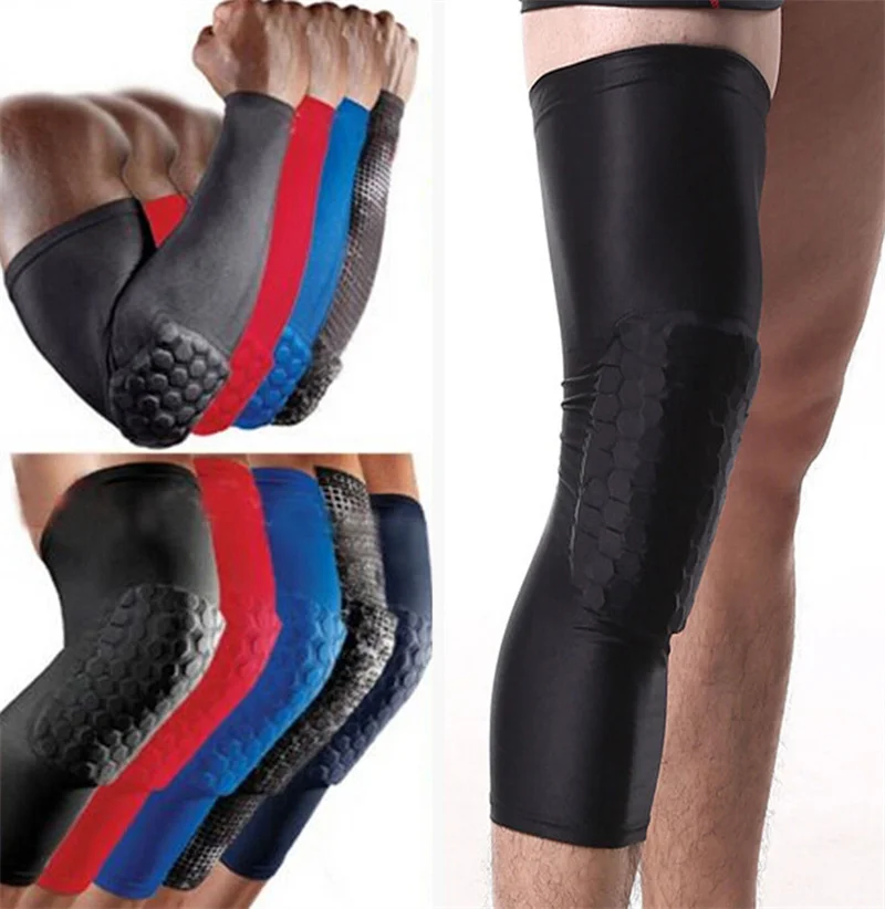 Professional-Honeycomb-Crashproof-Knee-Support-Protective-Sport-Gear ...