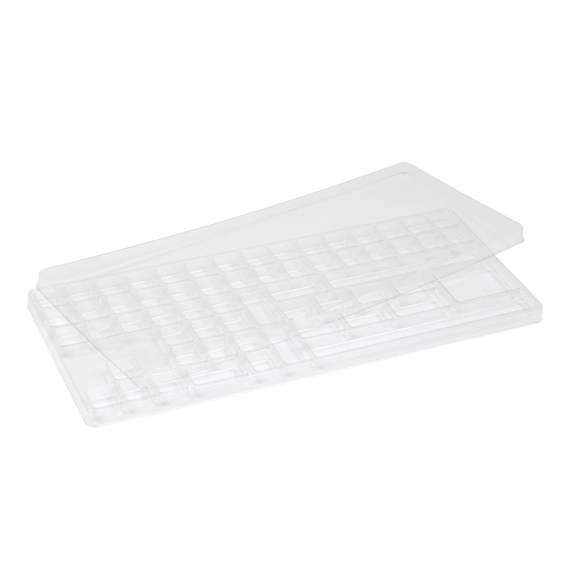 Keycap Storage Box Dustproof Washable Clear Lid Compartment Keycaps ...