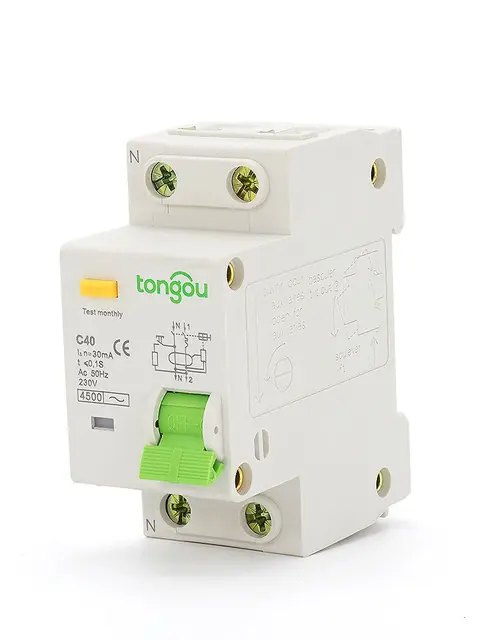 2p 40a Rcd Rccb Ac 110v 230v 30ma Magnetic Type Residual, 47% OFF