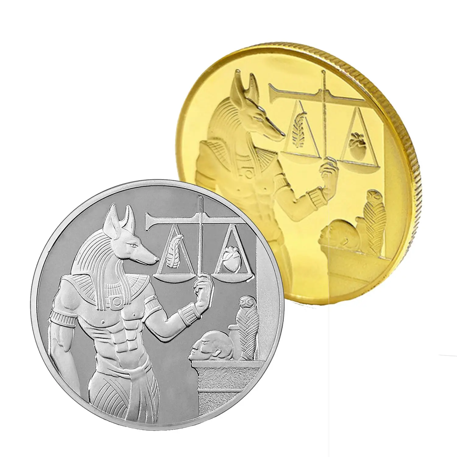Egyptian Commemorative Coin | Egyptian Gods Silver Coins | Coin ...