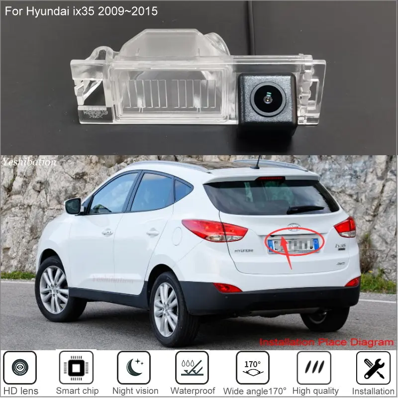 Car-Rear-View-Camera-For-Hyundai-IX35-2009-2015-Reversing-Camera-High ...