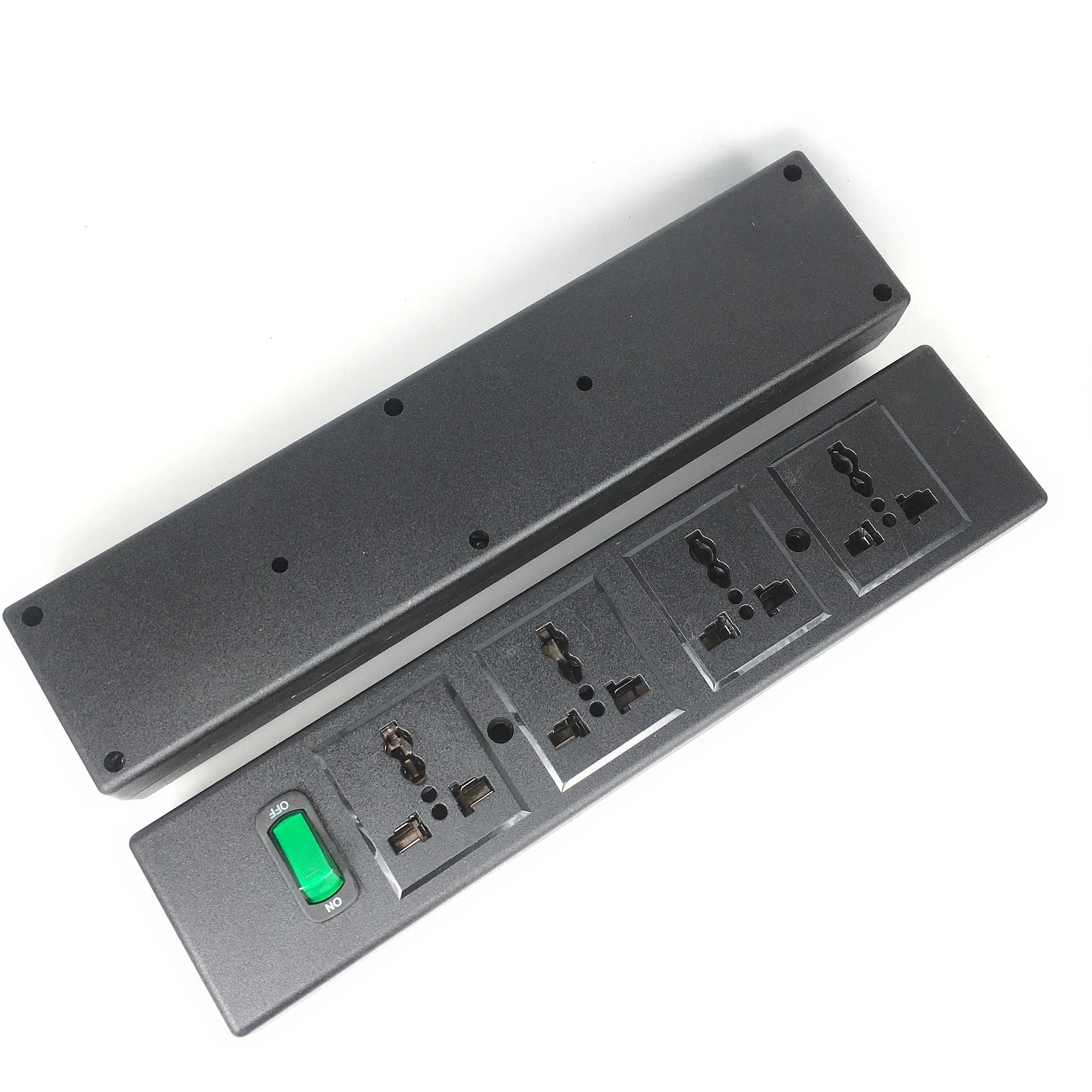 Generic New Pdu Power Strip With Overload Protector 4 Ways Universal Outlet Sockets With Power