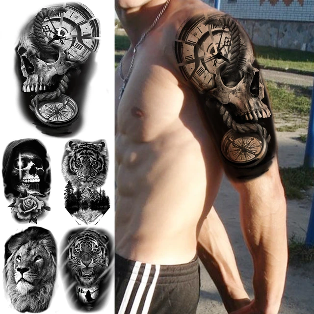 Skull Tattoos For Men On Arm
