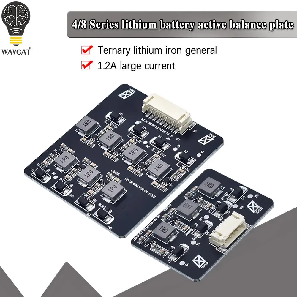 BMS 2S-8S 1.2A Balance Board Lifepo4 LTO Lithium Battery Active ...