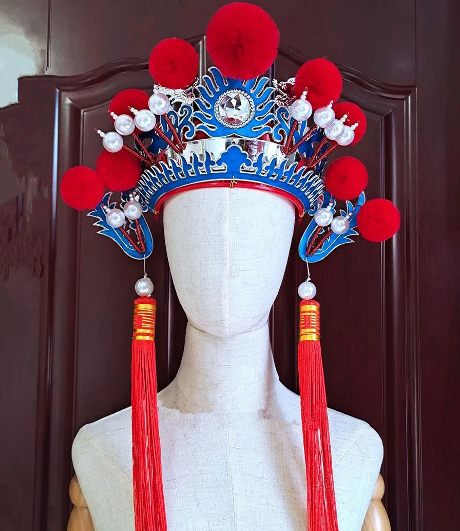 Vintage-Wedding-Bride-Bridegroom-Hats-For-Adults-Beijing-Opera-Hats ...