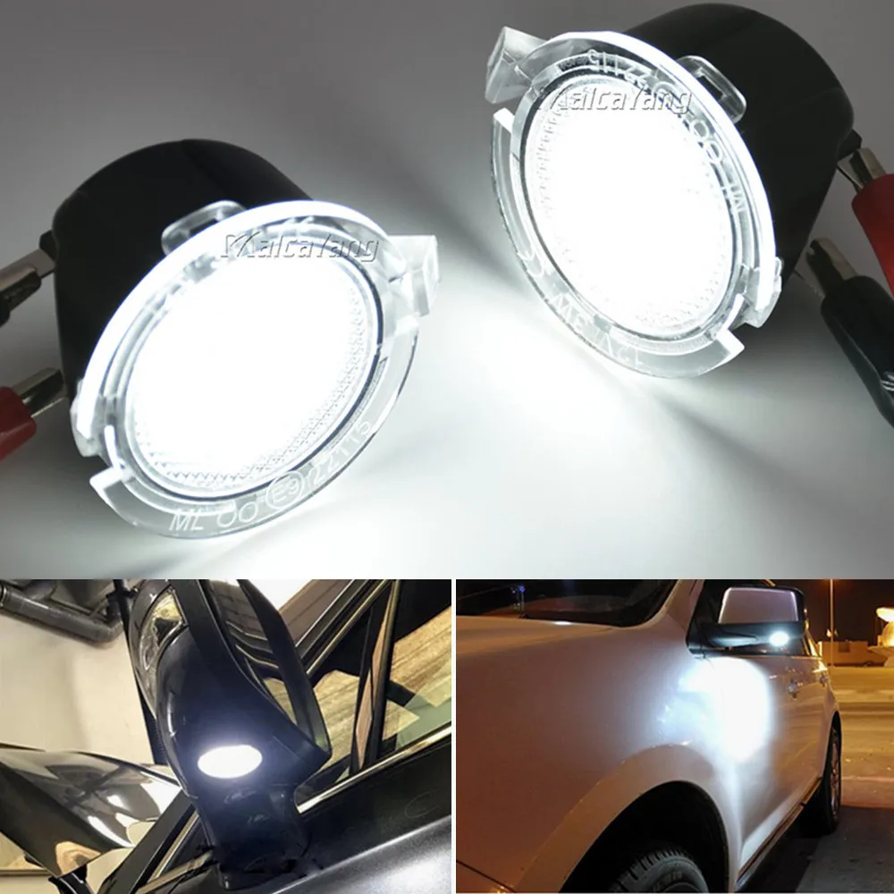 Energy Saving Mirror Puddle Light For Ford Edge Mondeo 5 Mk5 Fusion ...