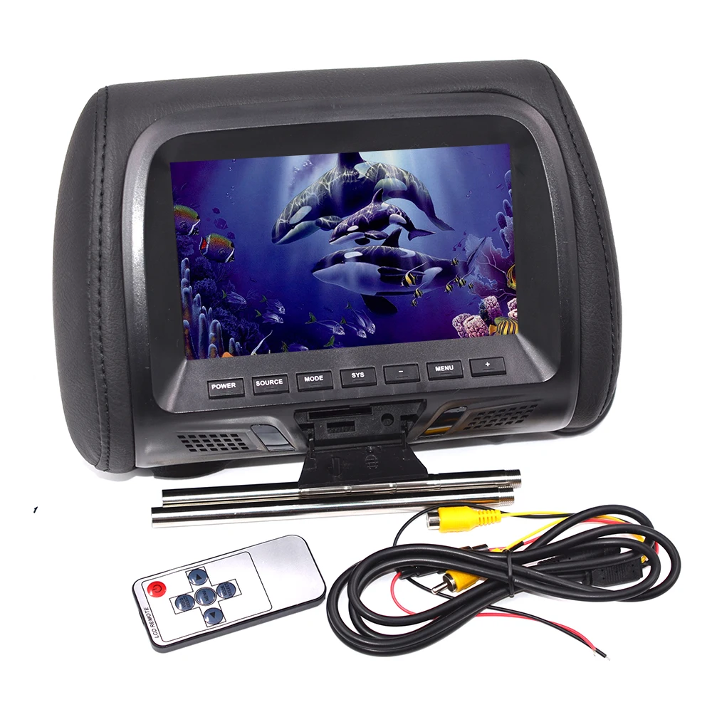 Universal-7-inch-TFT-LED-screen-Car-Headrest-monitor-Car-Monitor-7 ...