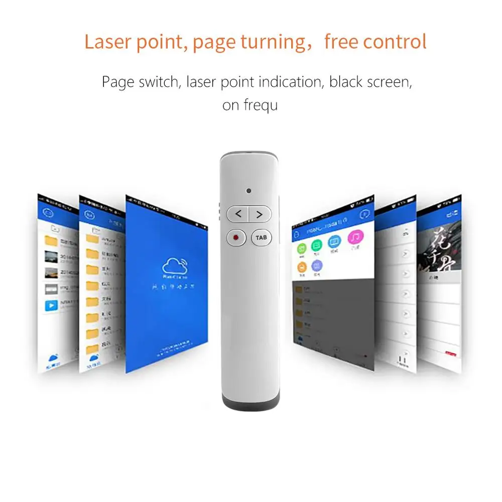 Newest-PP924-Wireless-Presenter-PPT-Flip-Pen-Present-Pointer ...
