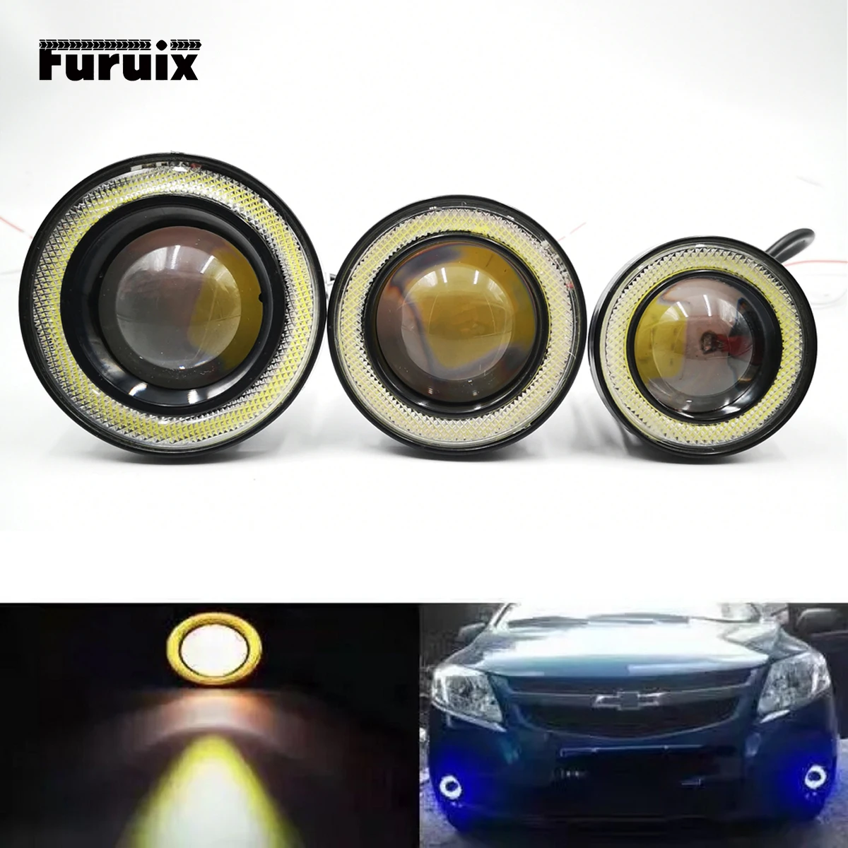 1Pcs-12V-Universal-COB-LED-DRL-Driving-Light-Fog-Light-Led-Fog-Lamp ...
