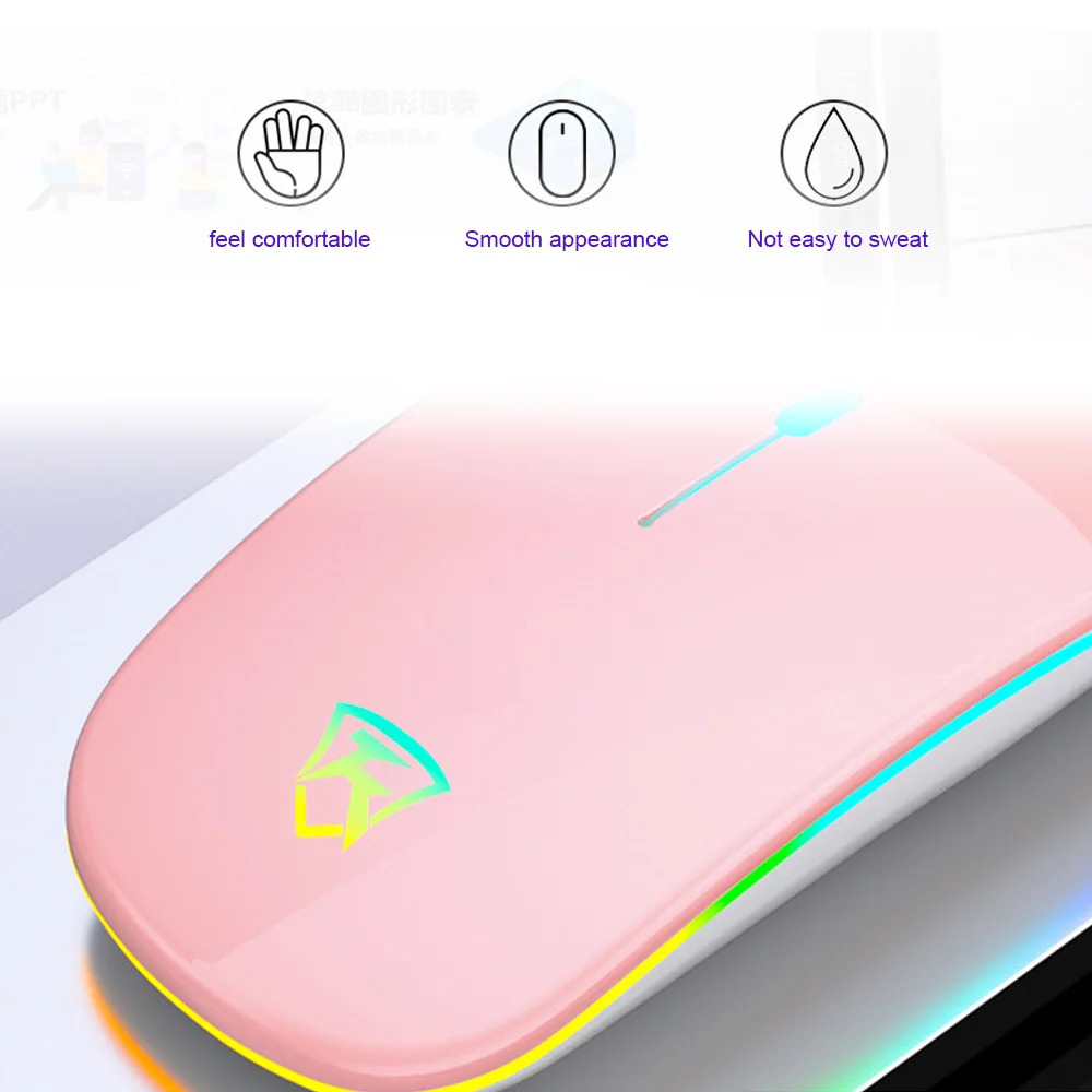 Wireless Mouse Vertical Gaming Mouse USB Computer Mice Ergonomic ...