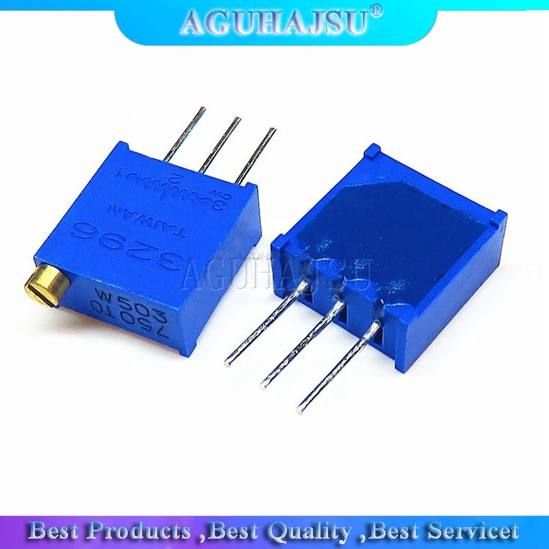 10pcs 3296W-1-503LF 3296W 50K ohm 503 3296W-1-503 3296W-503 W503 ...