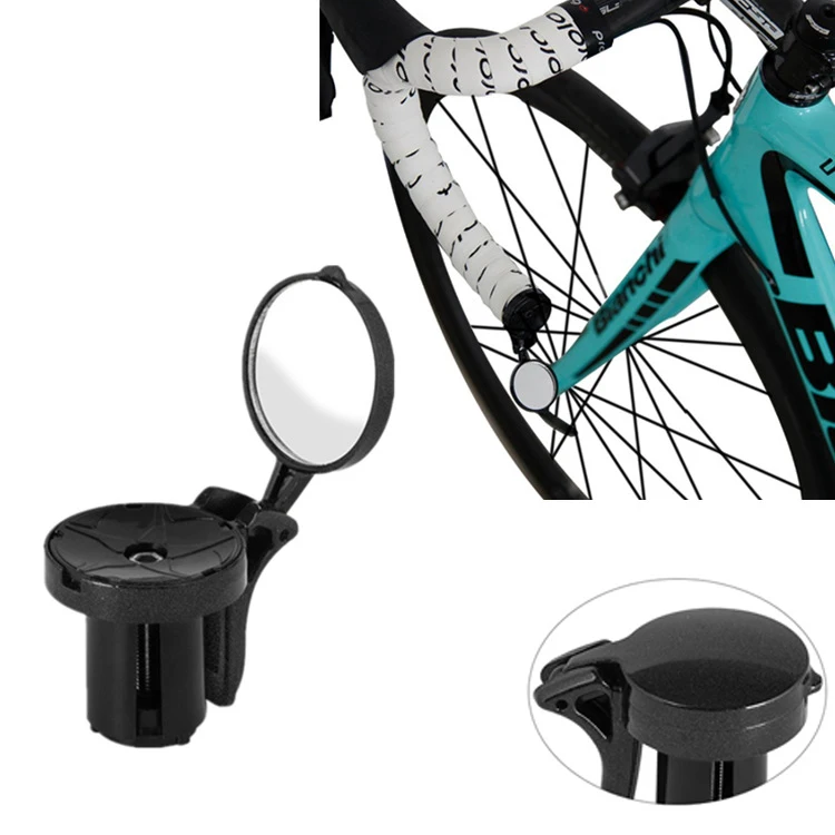 2019 Bicycle Mirror Mini Rear View Mirror for Road Bike Unbreakable ...