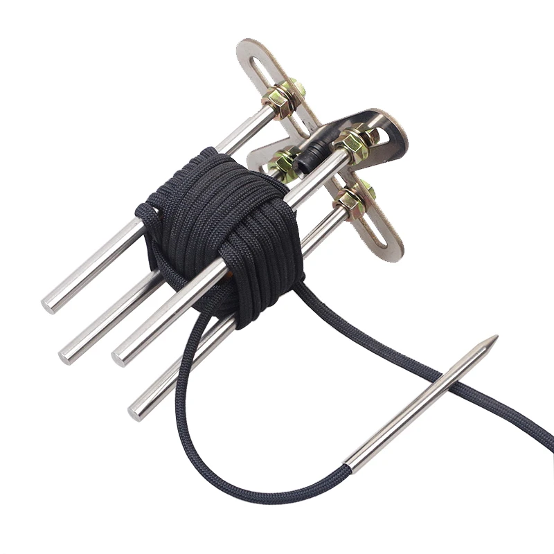 Paracord Monkey Fist Jig With Stainless Steel Adjustable Woven Tool ...