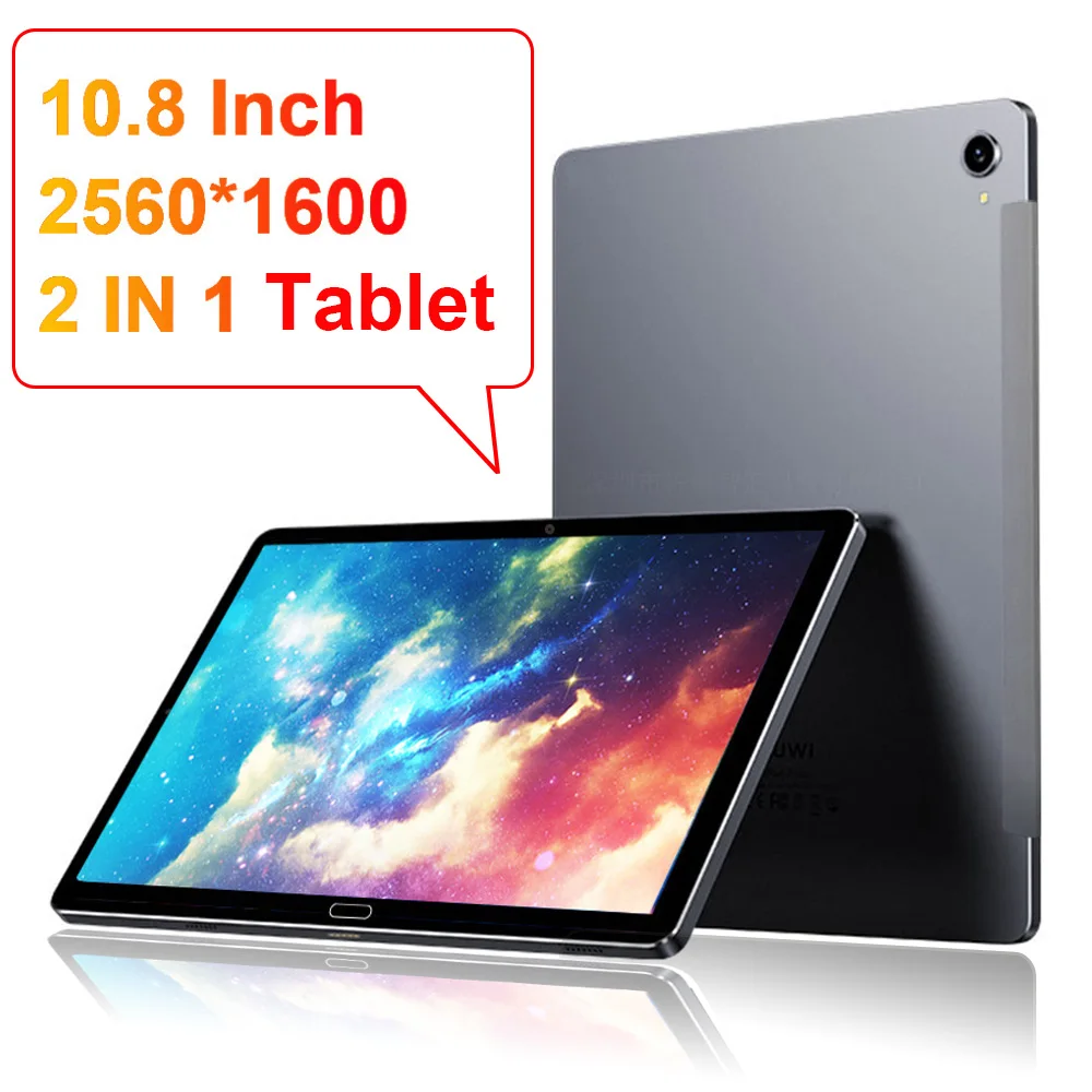 Mpad 플러스 128GB ROM 10.8 인치 2 in 1 태블릿, 안드로이드 MT6797, 10 코어 게임용 PC 태블릿 ...