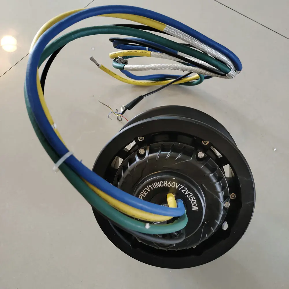 11INCH-SINGLE-DUAL-SHAFT-MOTOR-48v60v72v84v3500W5000w6000w-60MM-70MM ...