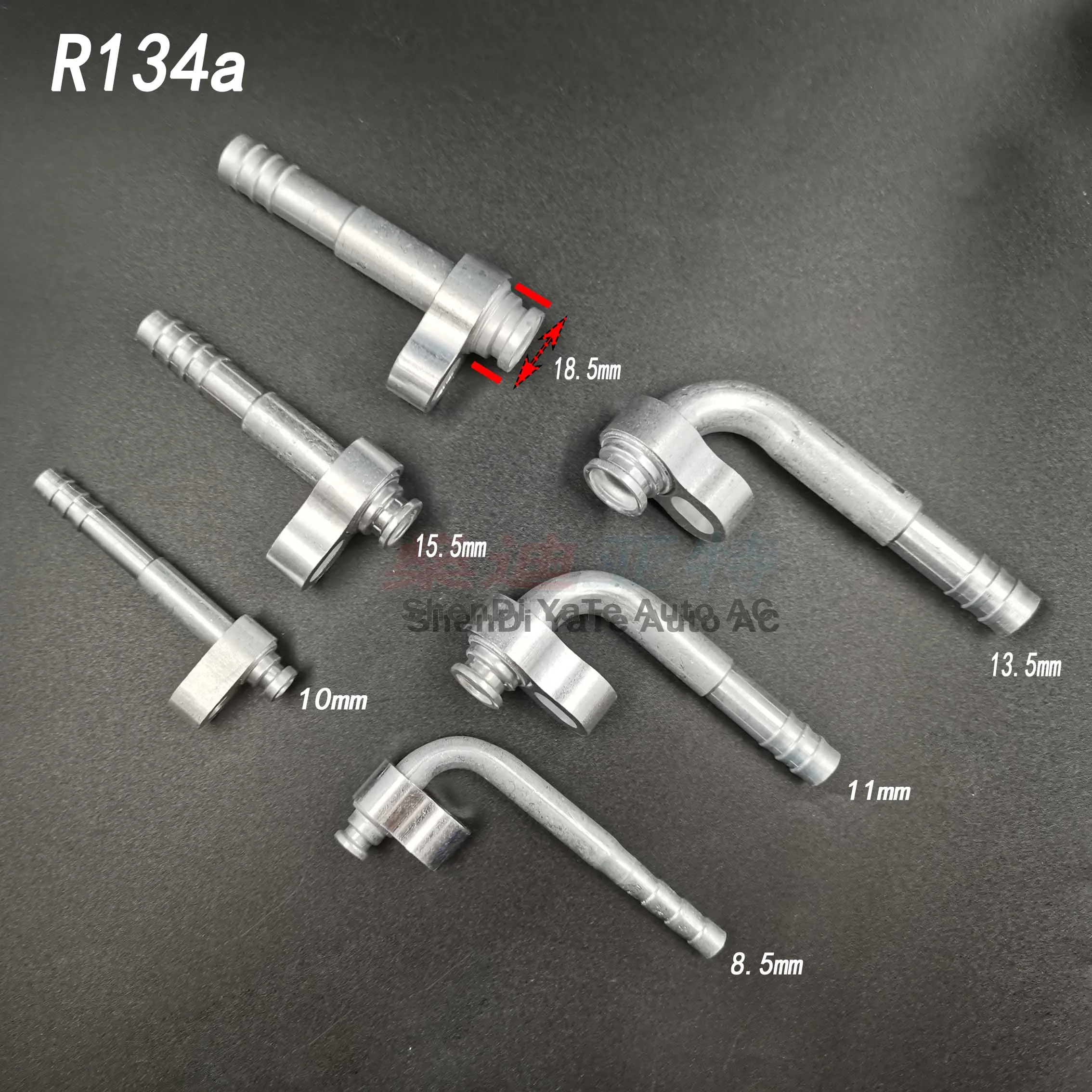 Auto A/C Hose Aluminum Kit Fixture Radiator Evaporator Dryer Tube R134a ...