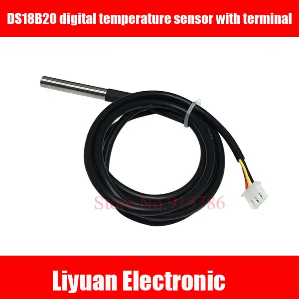 3pcs waterproof DS18B20 digital temperature sensor 18b20 water ...