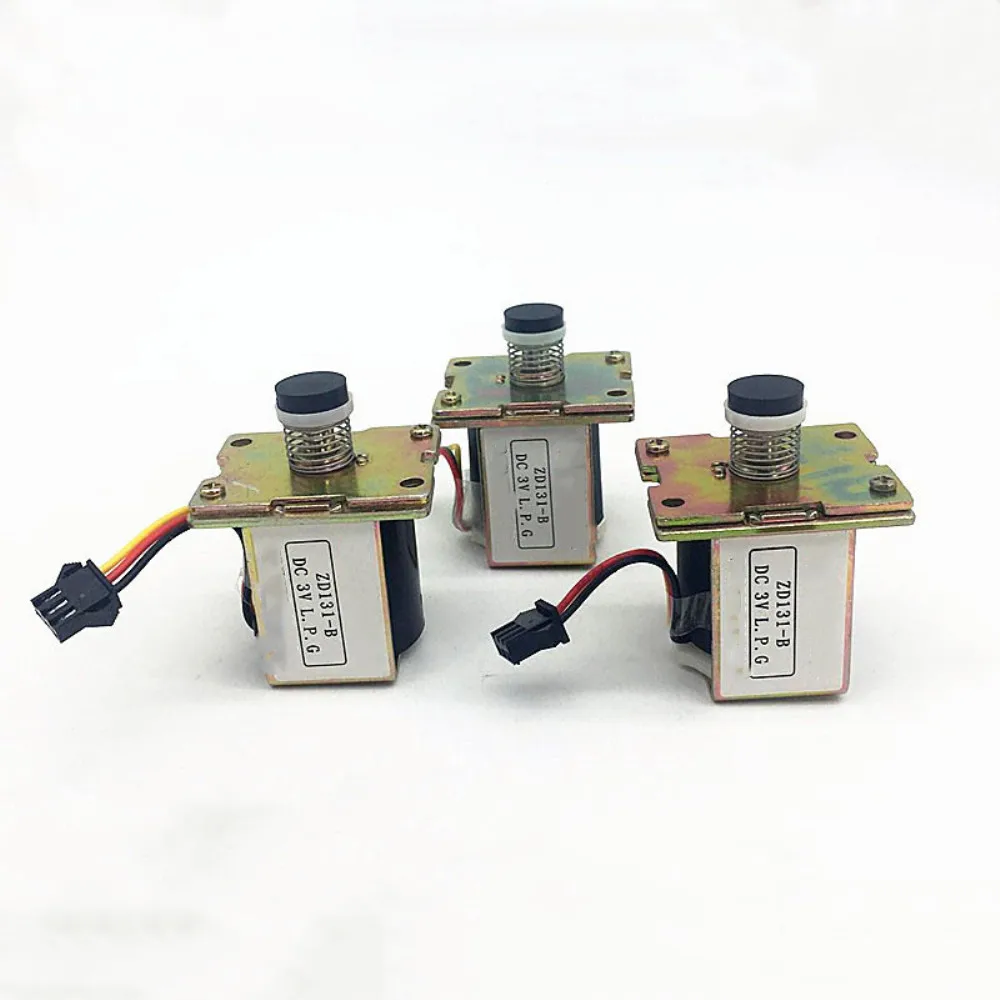 Dc 3v Self-suction Gas Solenoid Electromagnet Valve Zd131 For Water ...