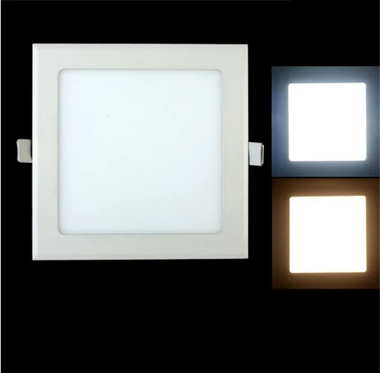 Panel de luz LED regulable, 3W/4W/6W/9W/12W/15W/25W, controlador ...
