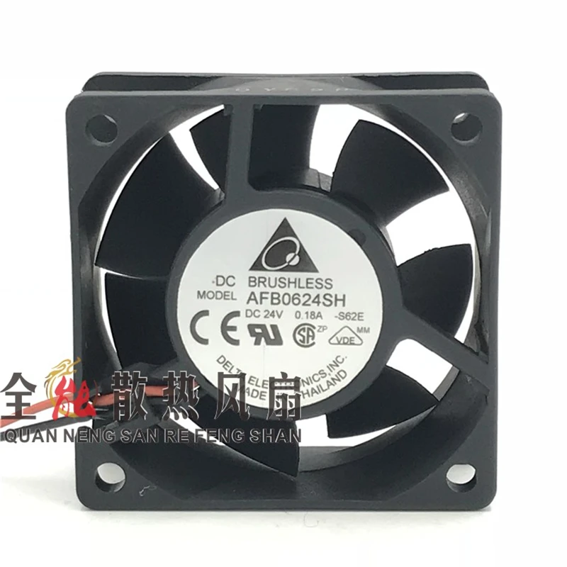 original 6025 24V AFB0624SH 0.18A 6CM inverter double ball gale volume ...