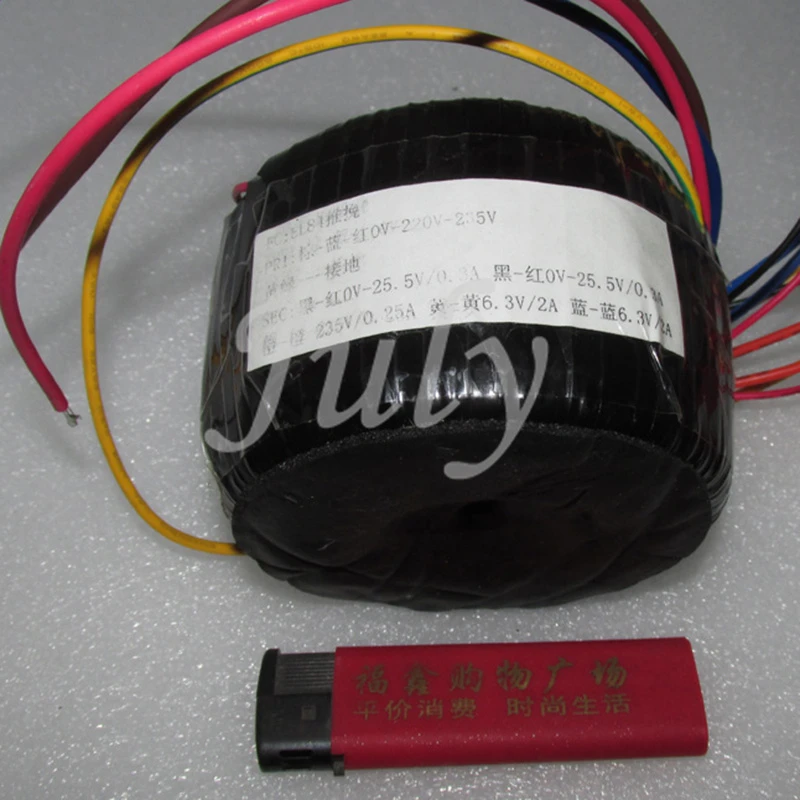 100w Toroidal Power Transformer For Opa2604 Push 6p14 Tube Push-pull ...