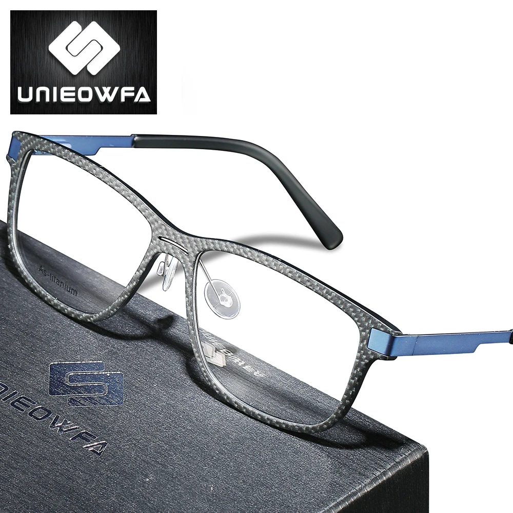 Photochromic Prescription Glasses Men Carbon Fiber Frame Eyeglasses ...