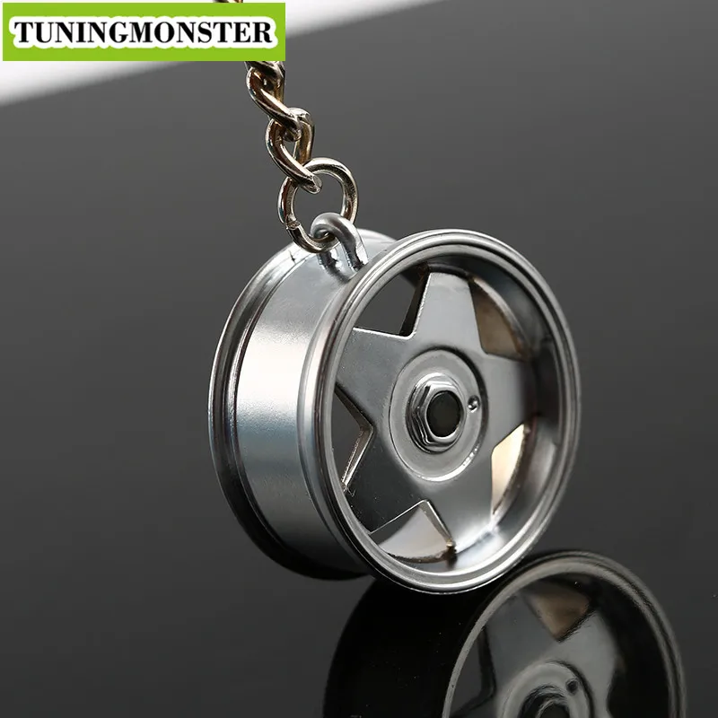 A Design Alloy Silver Polished Classic Car Auto Sports Wheel Rim Mini ...