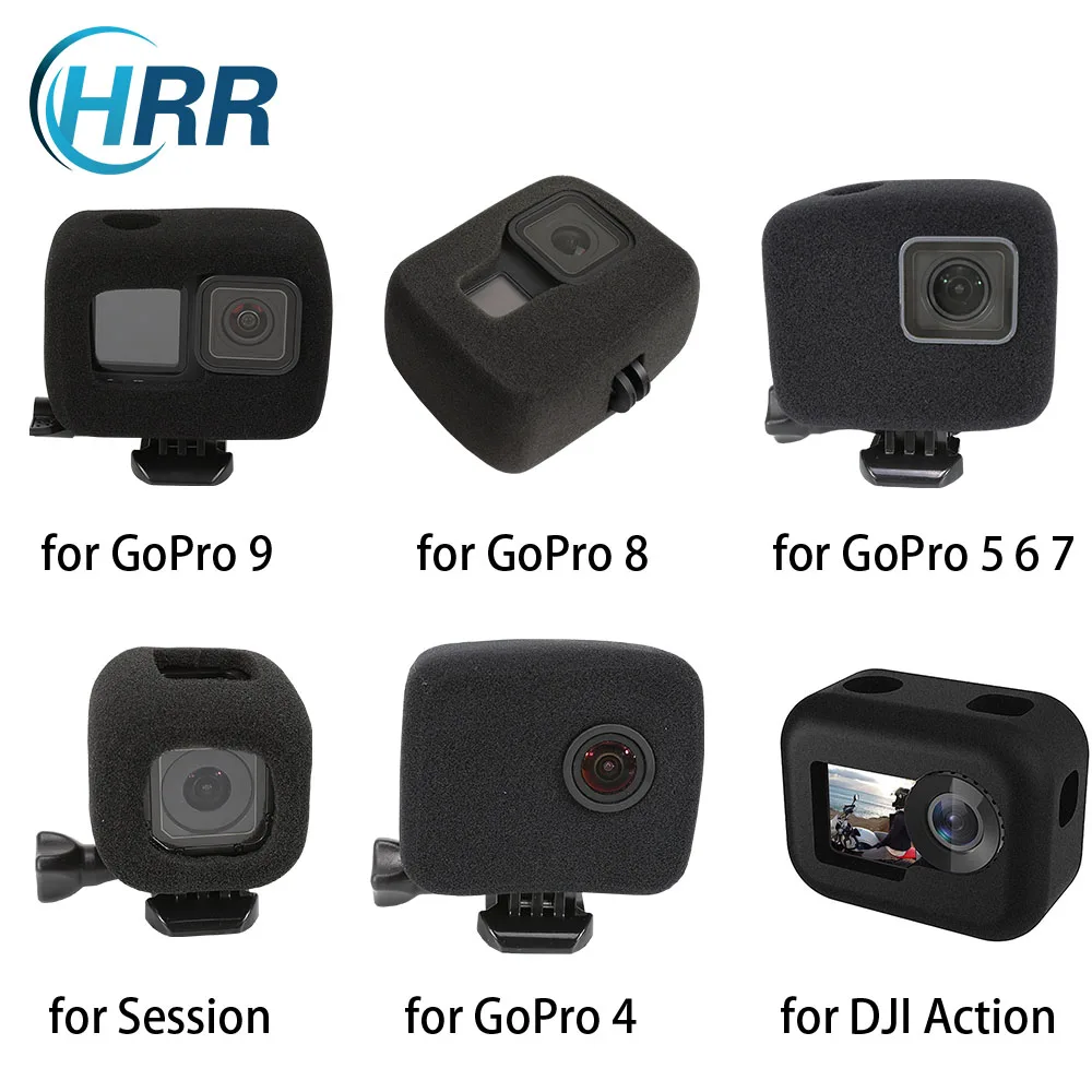 Windslayer-Housing-Wind-Noise-Cover-Reduction-Foam-Case-for-GoPro-Hero ...