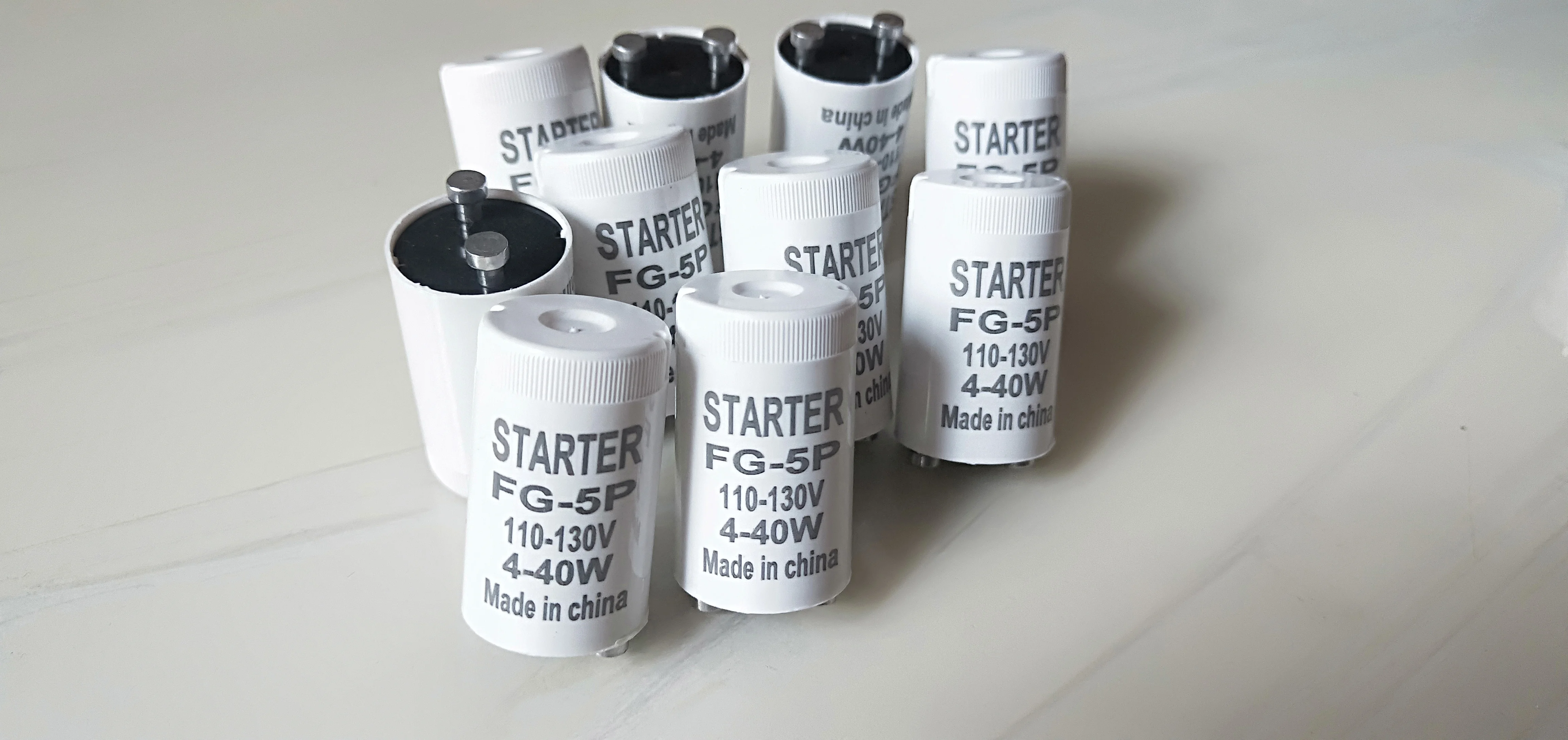 25pcs/lot High Quality 110v-130v Starter Mosquito Lamp Fuse Starter Fg ...