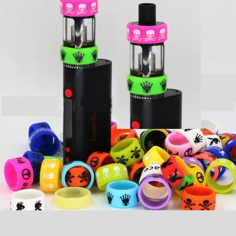 Bandas de silicona para cigarrillo electrónico, anillo de vapeo de 13mm ...