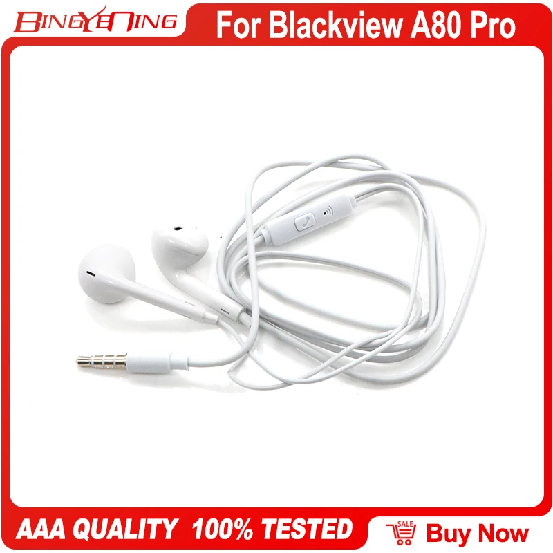 For-Blackview-A60-Plus-A80-Plus-Earphones-Headset-Earphone-In-ear-With ...
