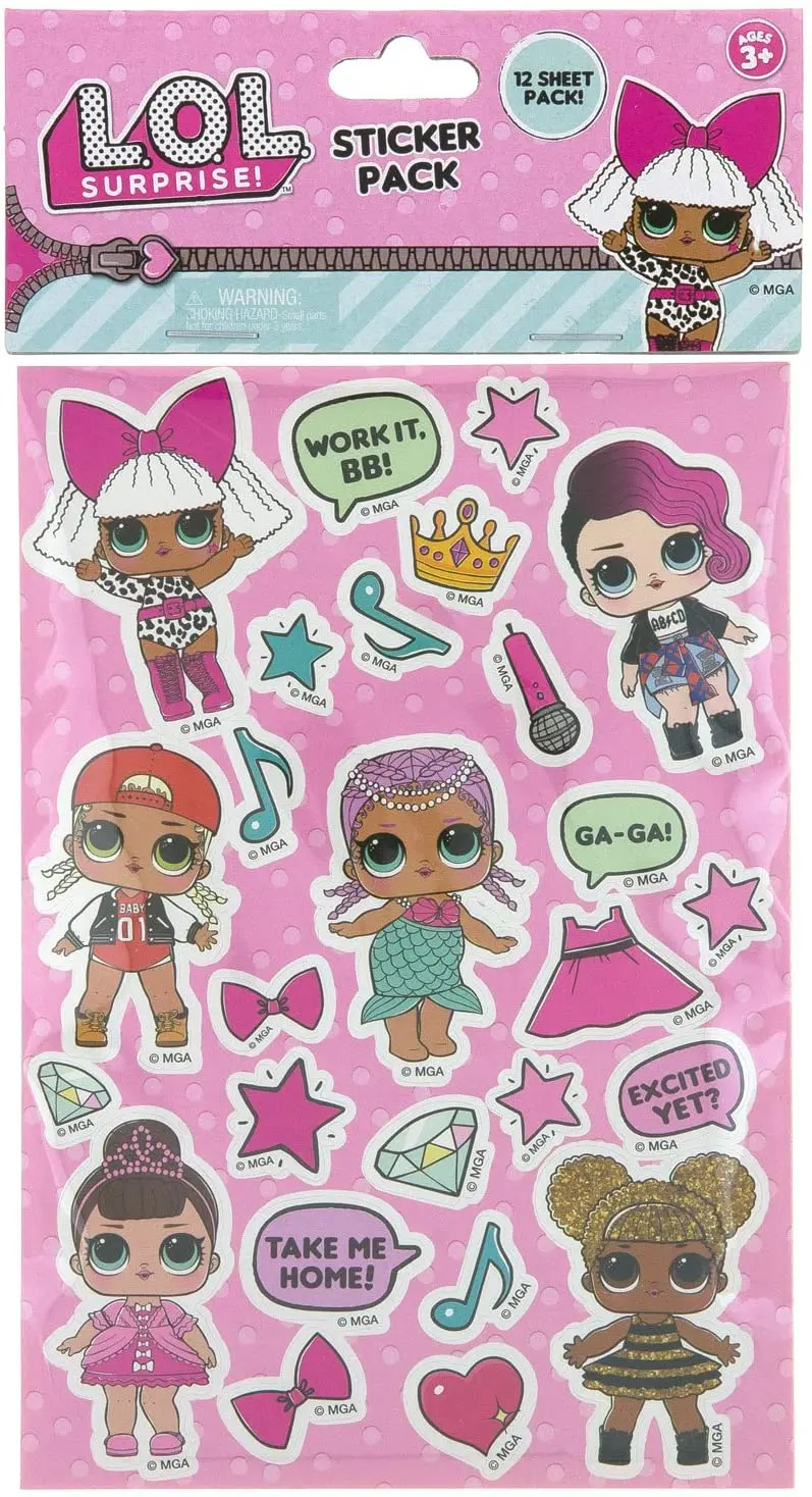 LOL Surprise Dolls Originales Sticker Random 1PCS Action Figure ...