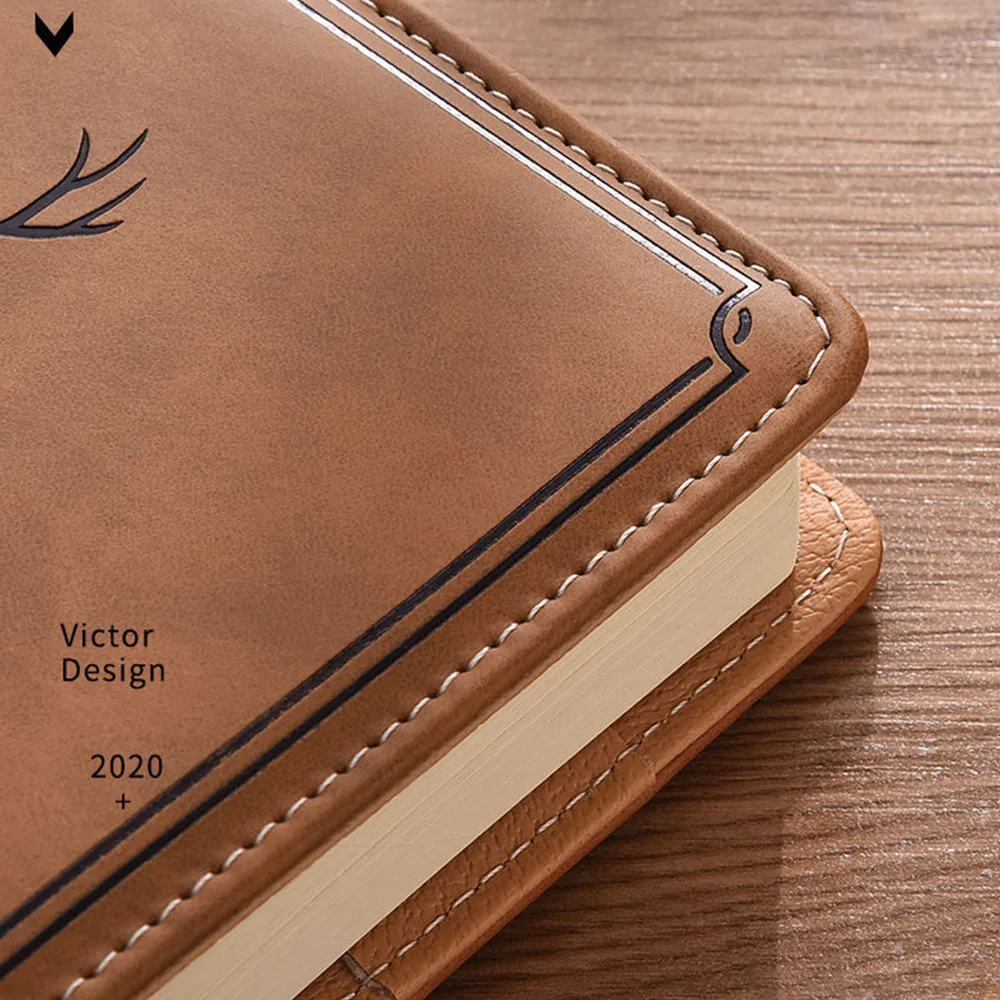 Carnet notes,Carnet de notes en cuir PU,planificateur,journal intime ...