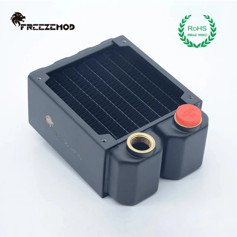 Freezemod 80 Radiator 45mm Double-layer Copper Heatsink For Computer ...