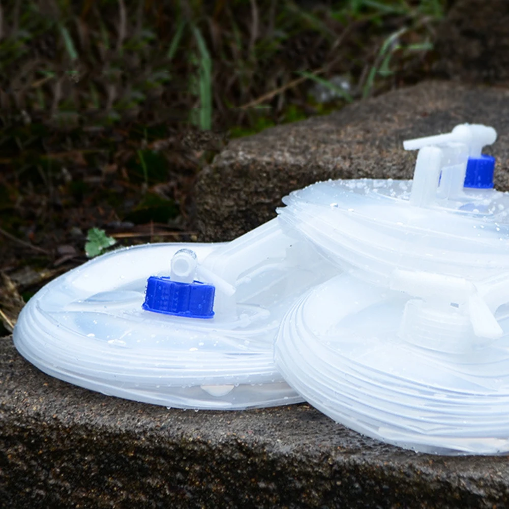 Sac d'hydratation,Bouteille d'eau pliable en plastique,5l,10l,15l,pour voyage en plein air ...