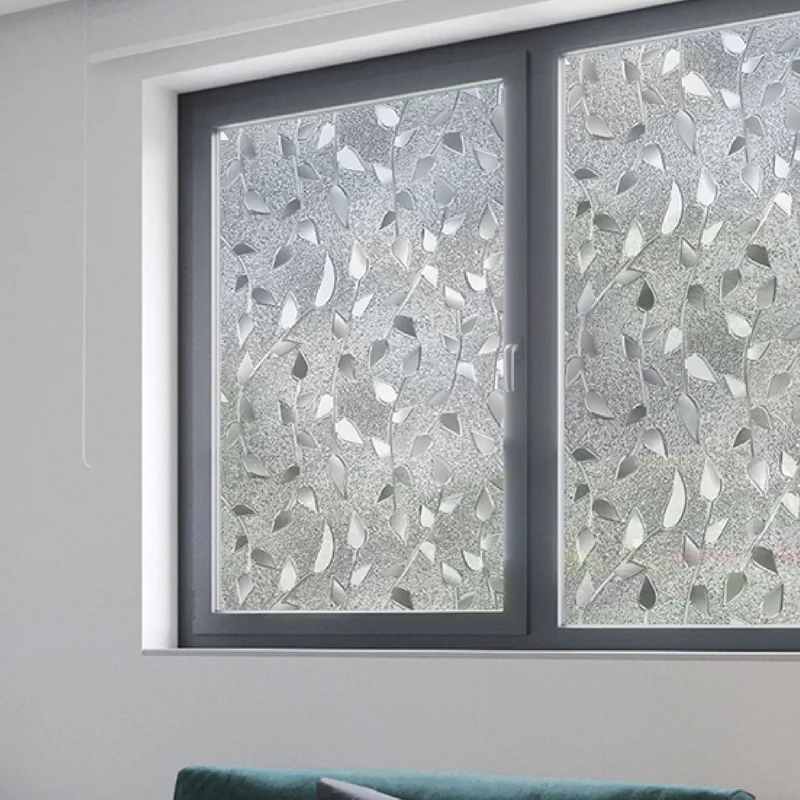 FILM POUR VITRAGE,7--Film autocollant Non adhésif pour la protection de ...