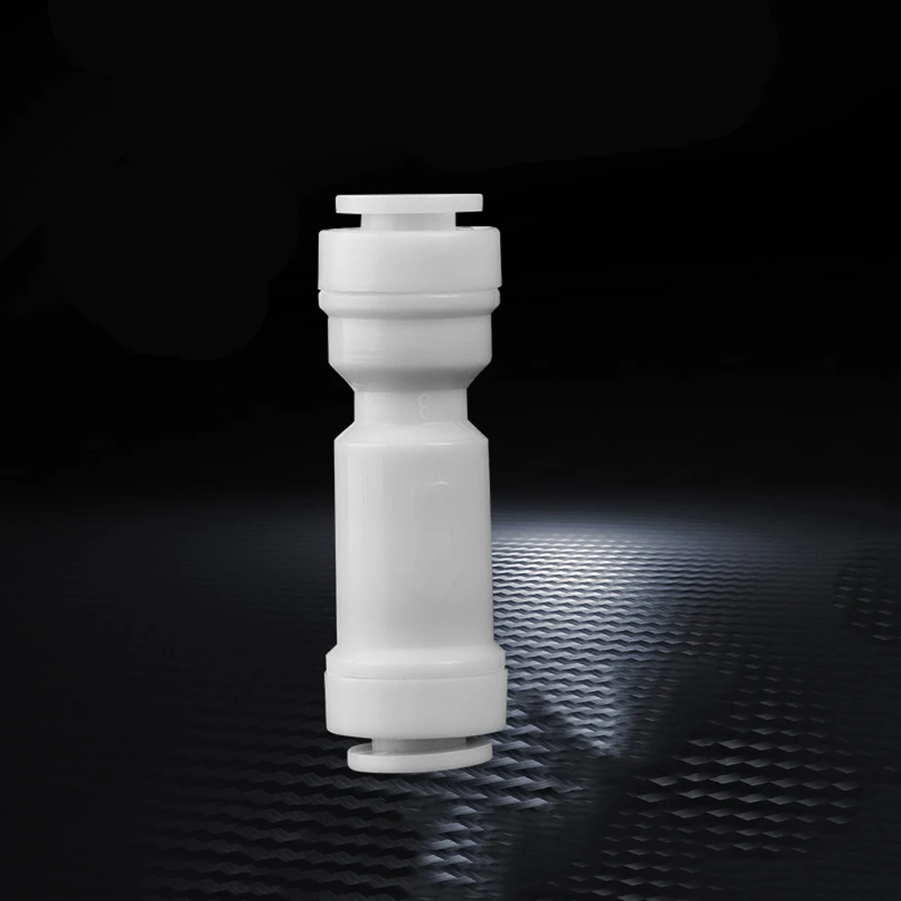 Fit 1/4" Od Tube Straight Pushfit Tube Non-return One Way Check Valve ...