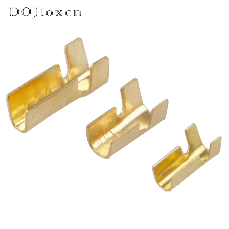 50-100-200-500-Pcs-U-Shaped-Crimping-Terminal-H62-Brass-Wire-Buckle ...