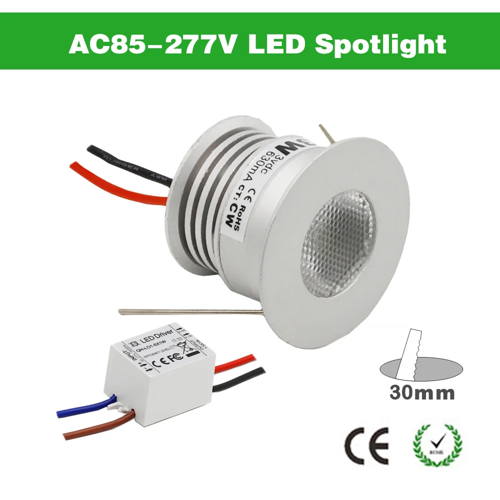 3W-LED-Spot-Light-AC85-277V-Recessed-Downlight-Cabinet-Light-30mm ...