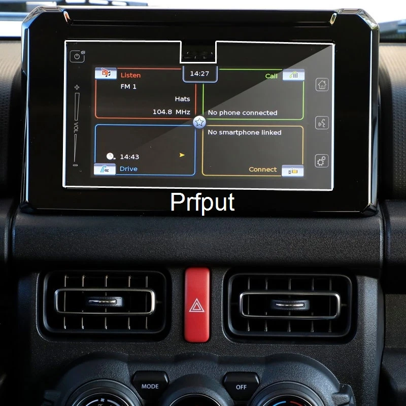 Tempered-glass-film-protector-For-Suzuki-Jimny-2019-car-radio-gps-Auto ...