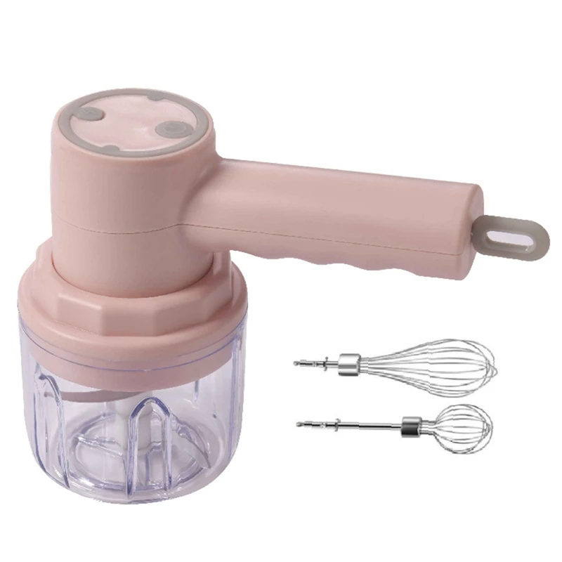 Electric Hand Mixer, USB Rechargeable Hand Blender for Baby Food ...