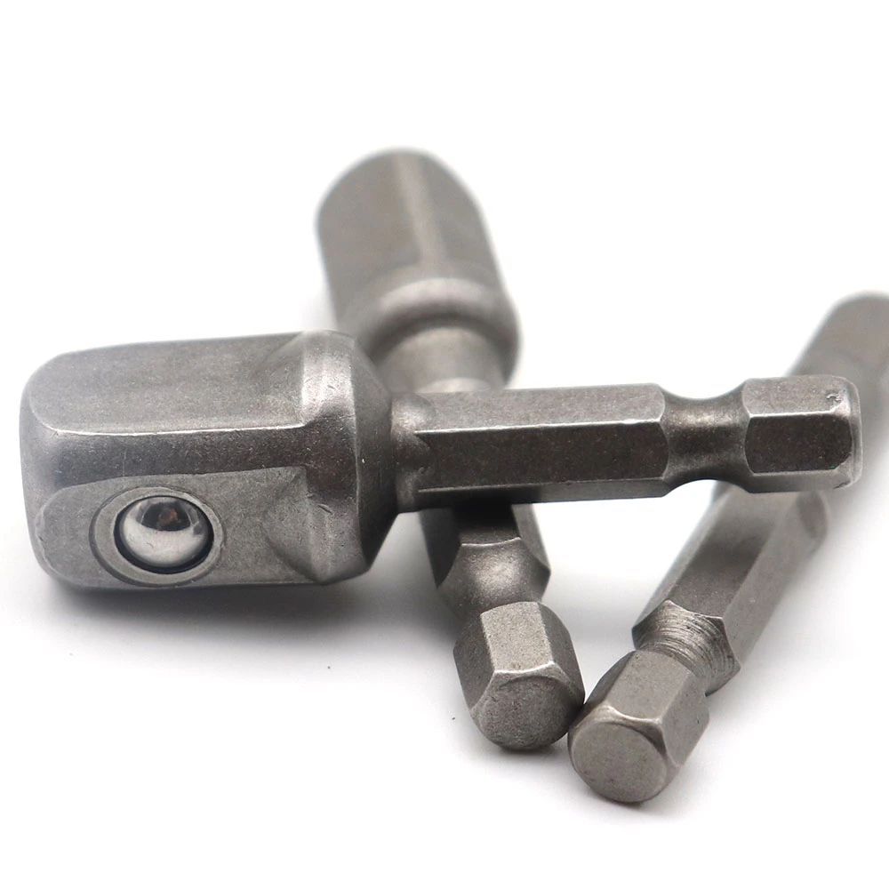 3 Pcs Hex Shank Wrench Drive Power Drill Socket Drill Adapter Socket ...