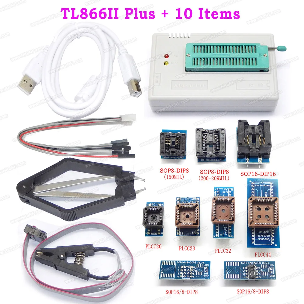 Minipro-TL866II-Plus-Universal-Programmer-PIC-AVR-High-Speed-Better ...