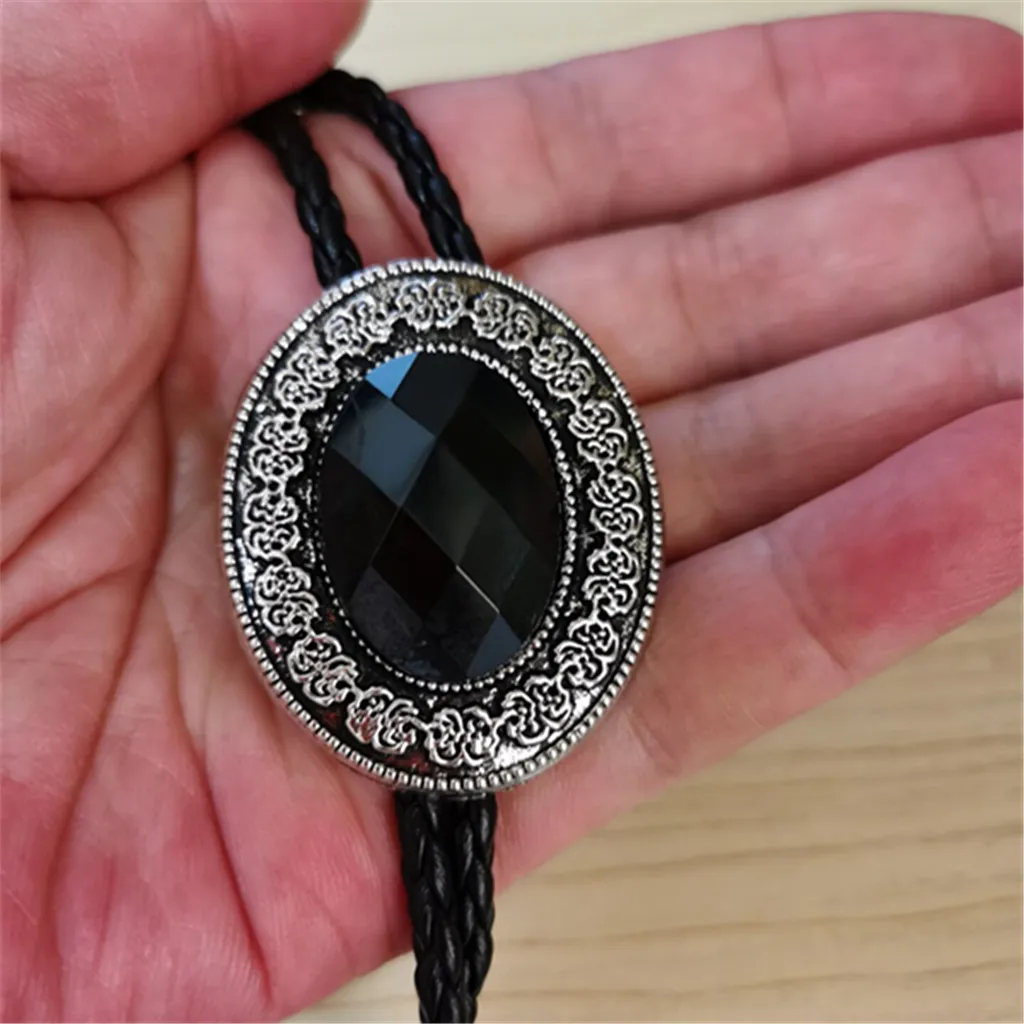 Corbata bolo de piedra de ágata para hombre, corbata bolo de vaquero ...