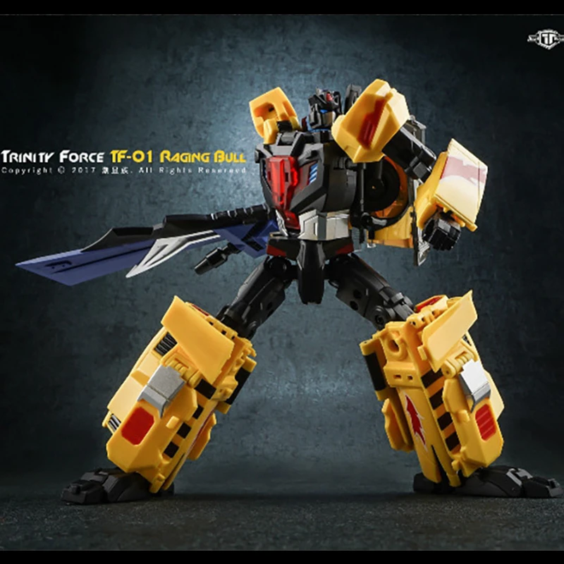 Transformation Toy TFC TF 01 RagingBull Trinity Force Action Figure New IN BOX| | - AliExpress